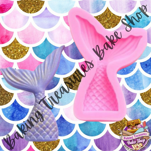 Mermaid Tail Mold Large