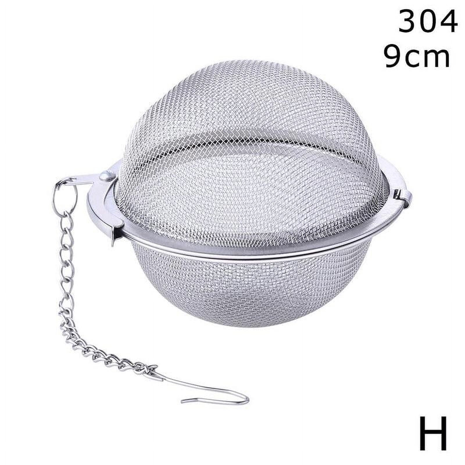Large Mesh Filter Herbal Ball Cooking Kitchen Tools Steel U2Y0 304 P8K0 ...