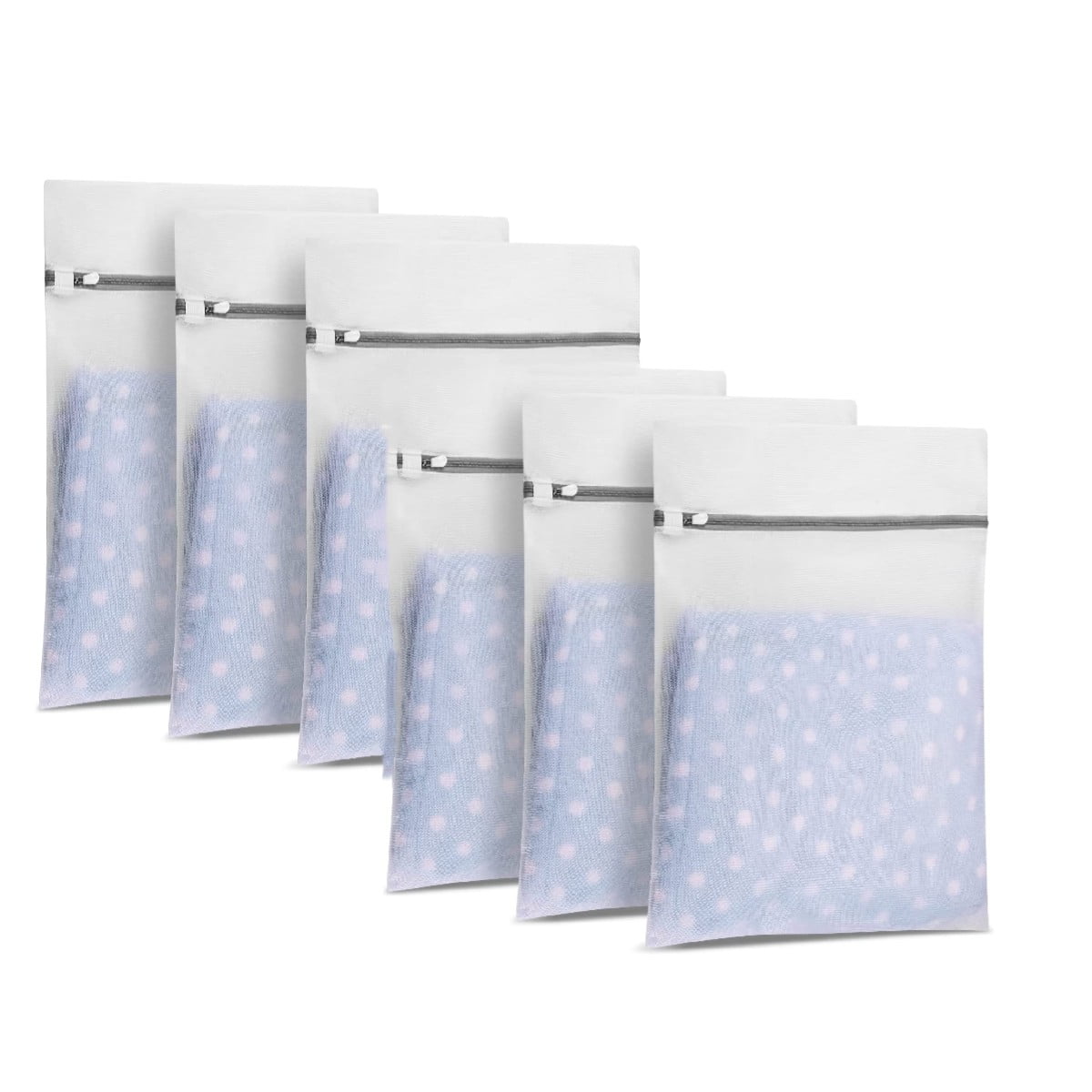 Large Mesh Laundry Bags 6-Pack 24 x 24 inch Laundry Wash Bag Colorful ...
