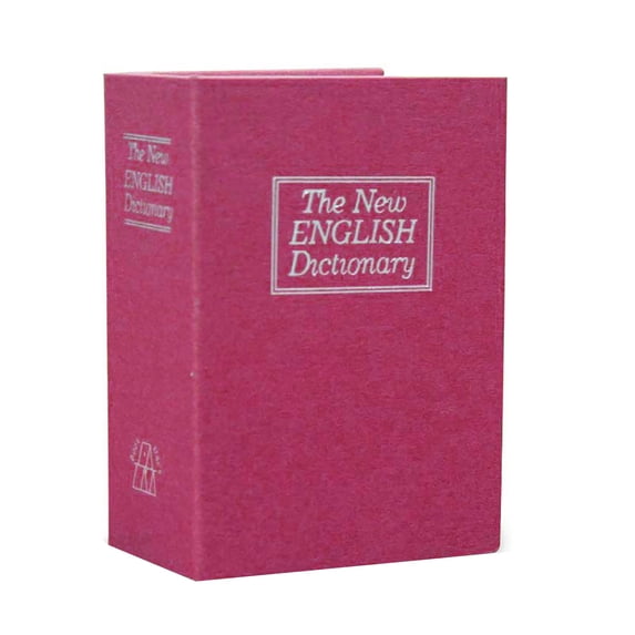 Large Metal Book Safe with Key Lock – Hidden Dictionary Diversion ...