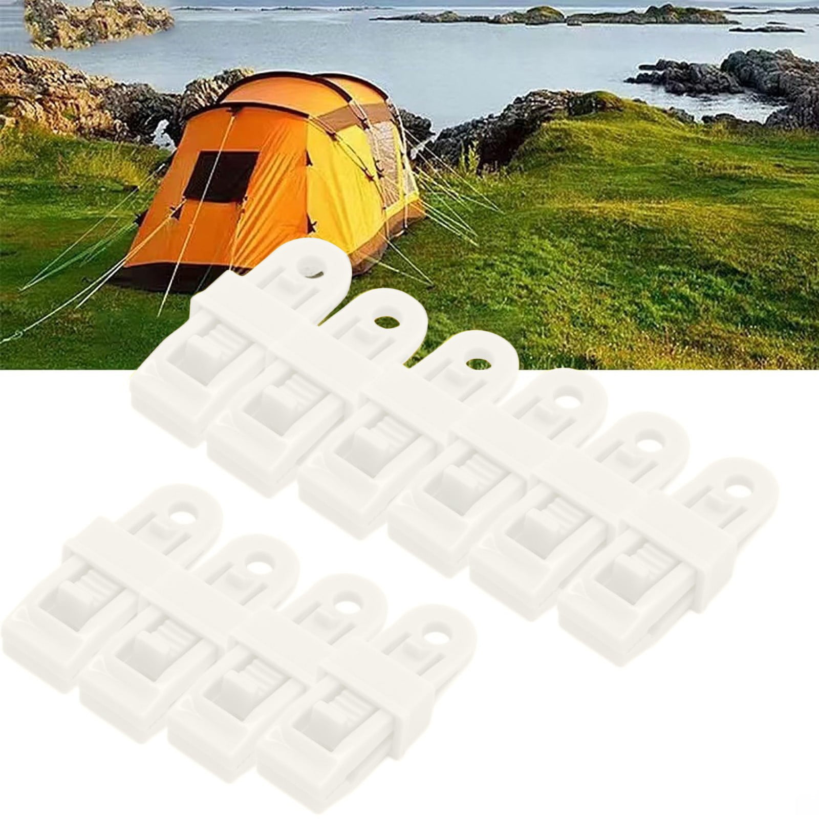 Large Metal Clamps Heavy Duty Pleteffect Tarp Clips Net Buckle Tarp ...