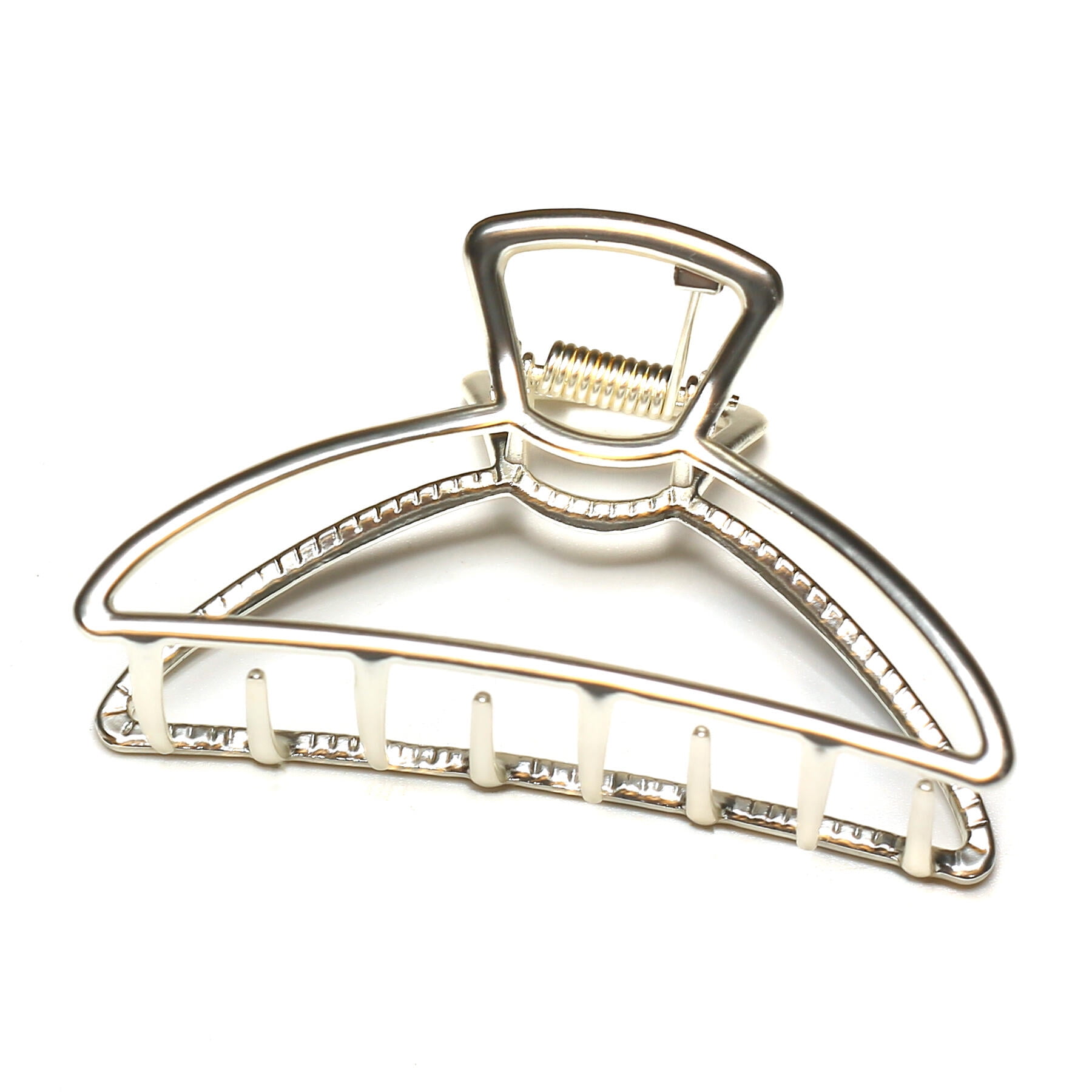 QinGoo Medium Metal Hair Claw Clip for Women Hair Friendly Accessory, 1 ...