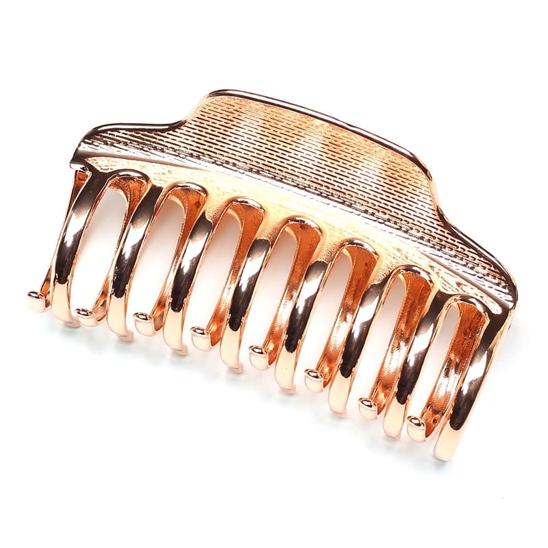 QinGoo Large Metal Hair Claw Clip for Women Non-Slip Thick Long Hair ...