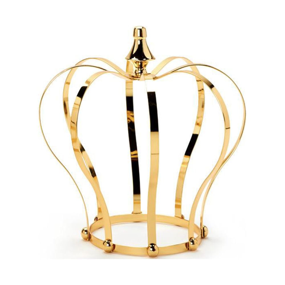 Large Metal Wired Crown, Gold, 12-1/2-Inch - Walmart.com