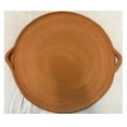 Large Mexican Comal Vidrio Cazo Griddle Flat Pan Dish Tray Clay Barro ...