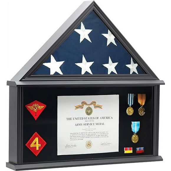 Military Uniform Shadow Box