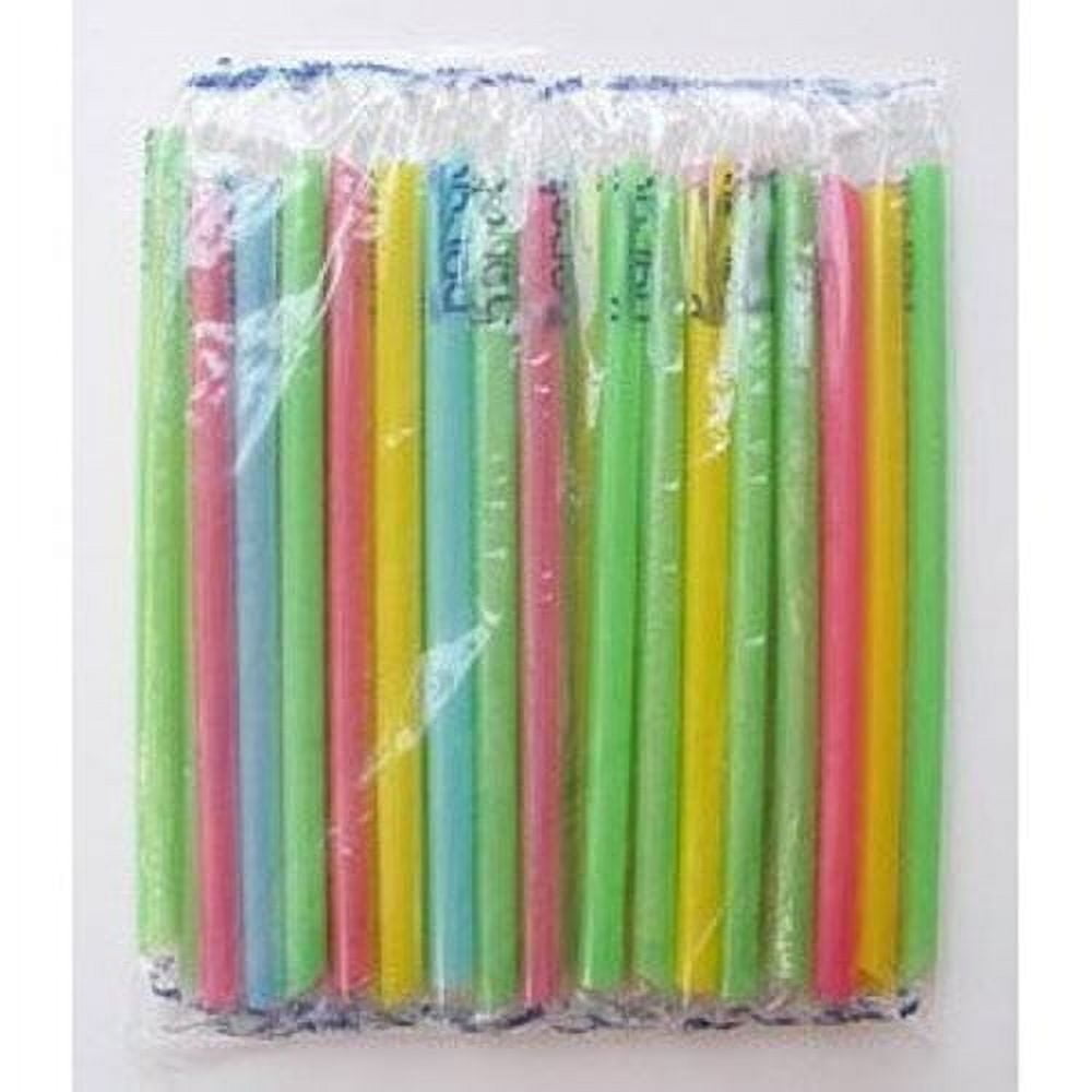 Large Milkshake Straws - Extra Wide Diameter - 50ct/Poly Bag ...
