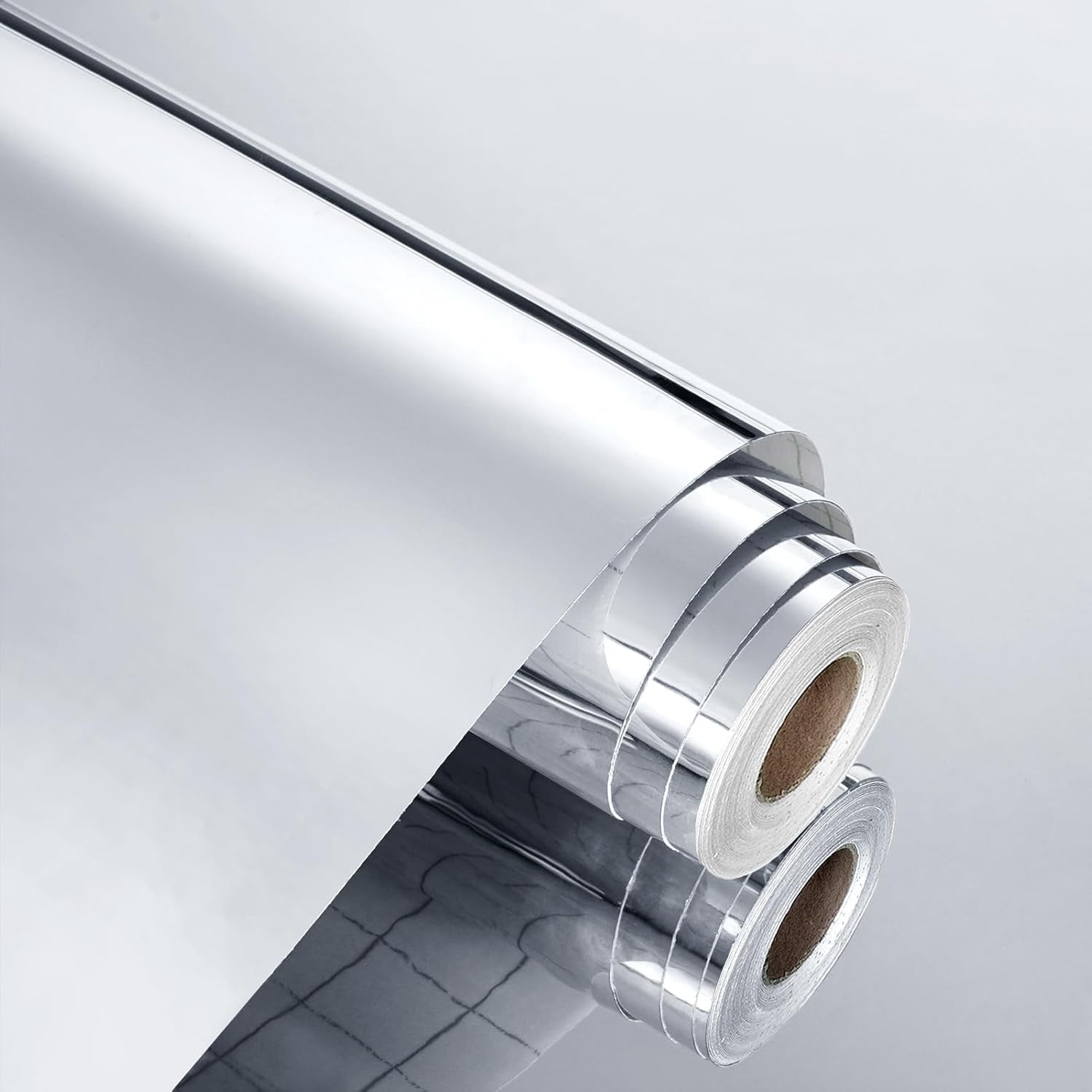 Large Mirror Stickers for Walls 24"x394" Self Adhesive Mirror Contact ...