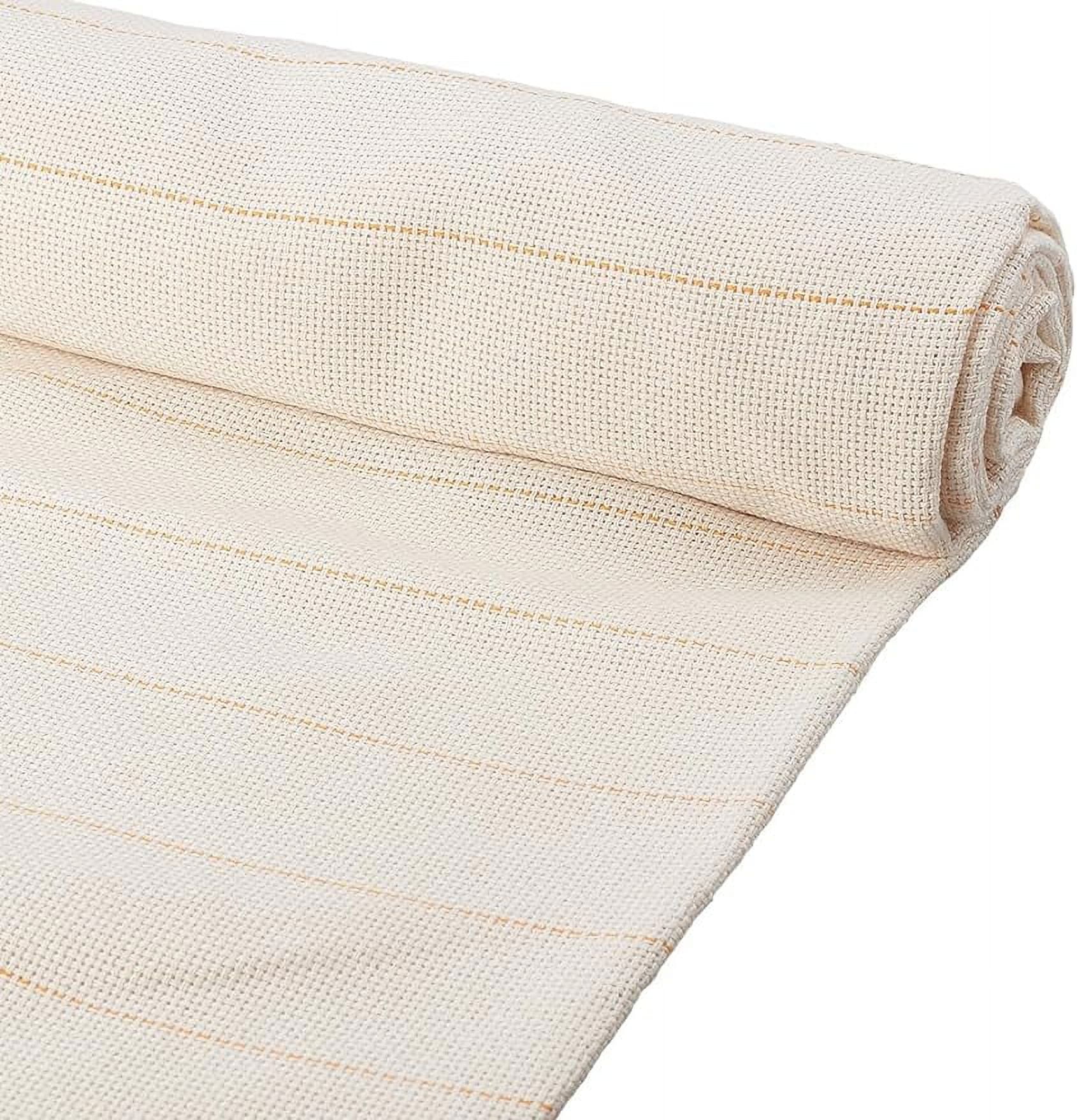 Large Monk's Cloth 59.5x39.3" Primary Tufting Cloth with Marked Lines ...