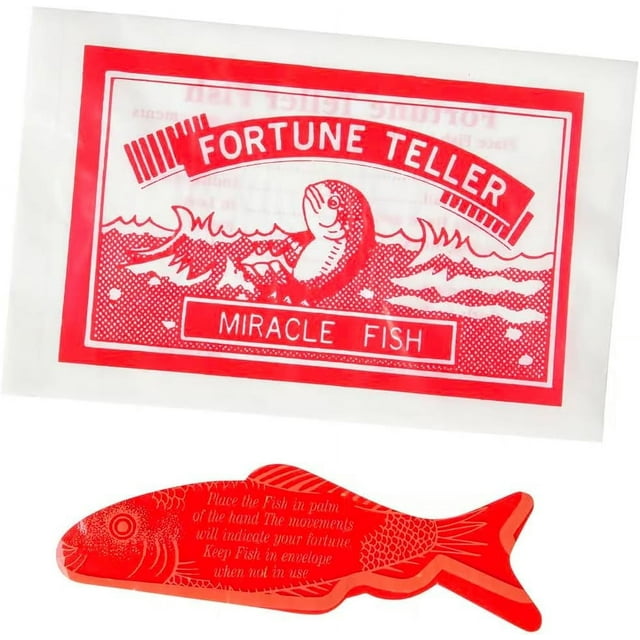 Large Mood Fortune Teller Miracle Fish (3.5") Pack. Classic Old Time ...