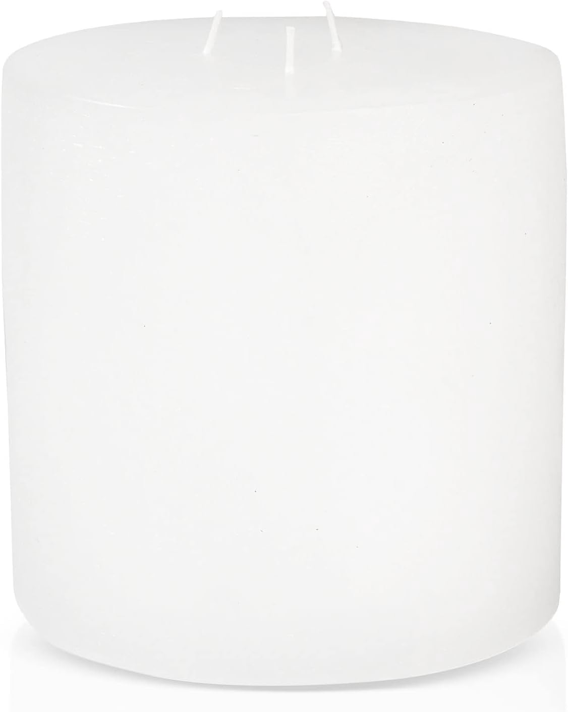 Large Mottled Pillar Candles - Unscented - 6-Inch Diameter for Extra ...