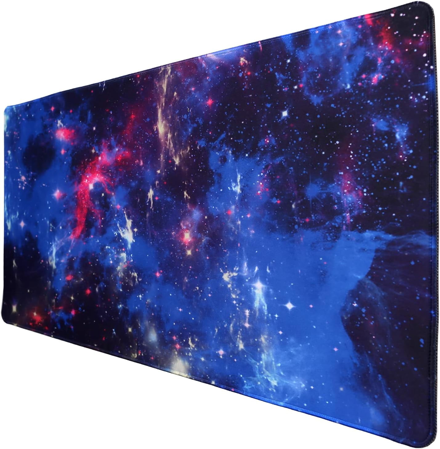 Large Mouse Pad (35.4x15.7x0.15 in) Stitched Edge for Home Office ...