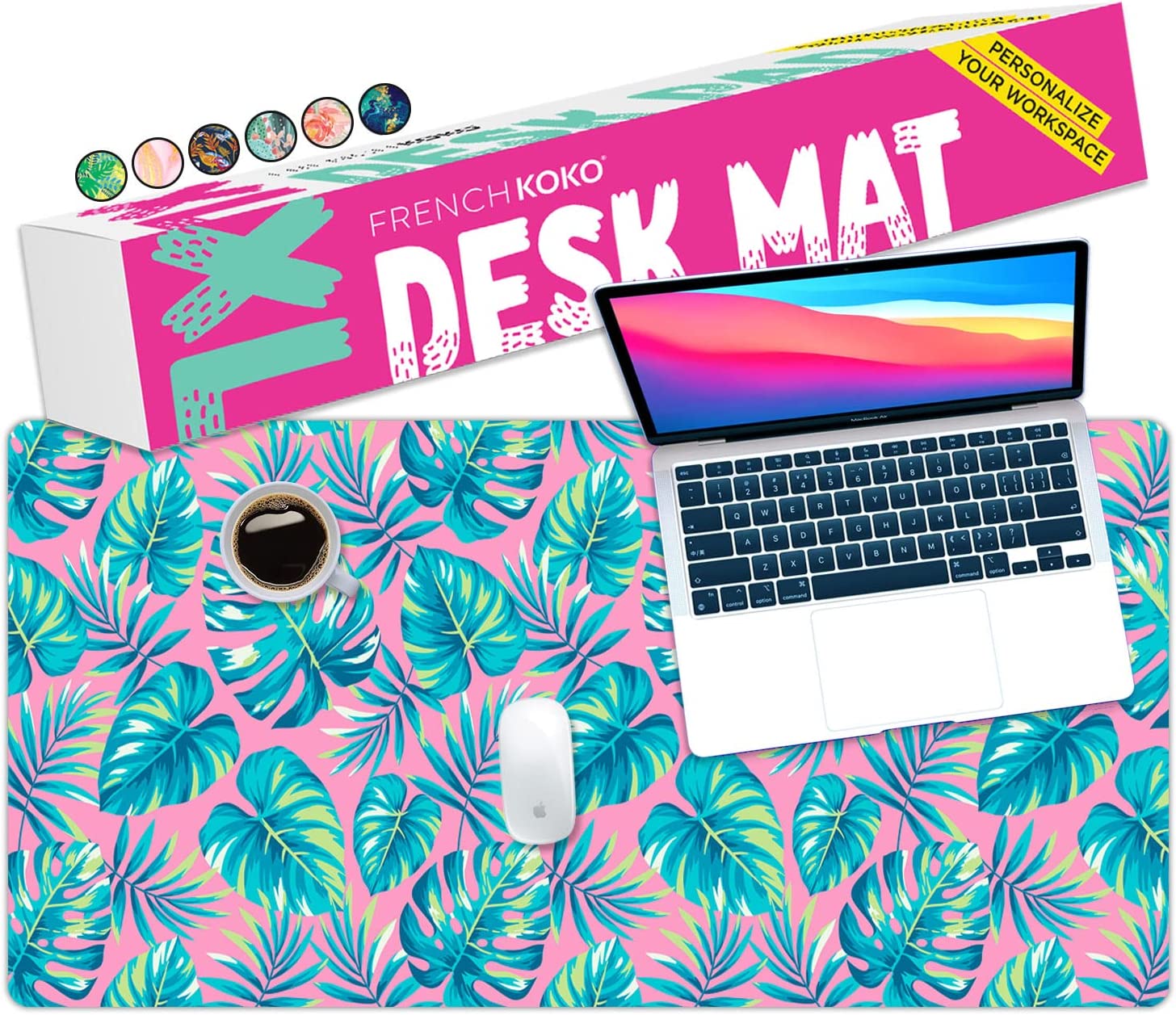 Large Mouse Pad, Desk Mat, Keyboard Pad, Desktop Home Office School ...