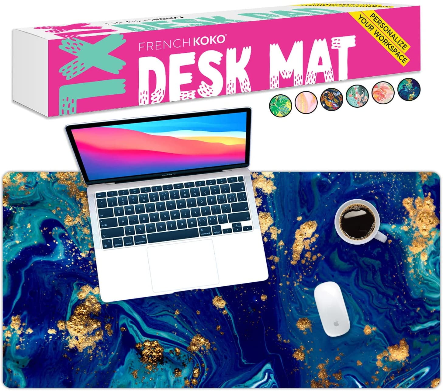 Large Mouse Pad Desk Mat Keyboard Pad Desktop Home Office School ...