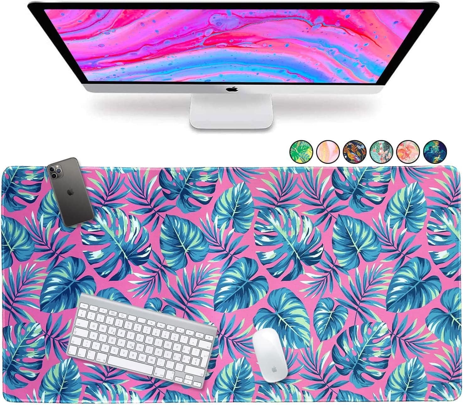 Large Mouse Pad, Desk Mat, Keyboard Pad Home Office School Essentials ...
