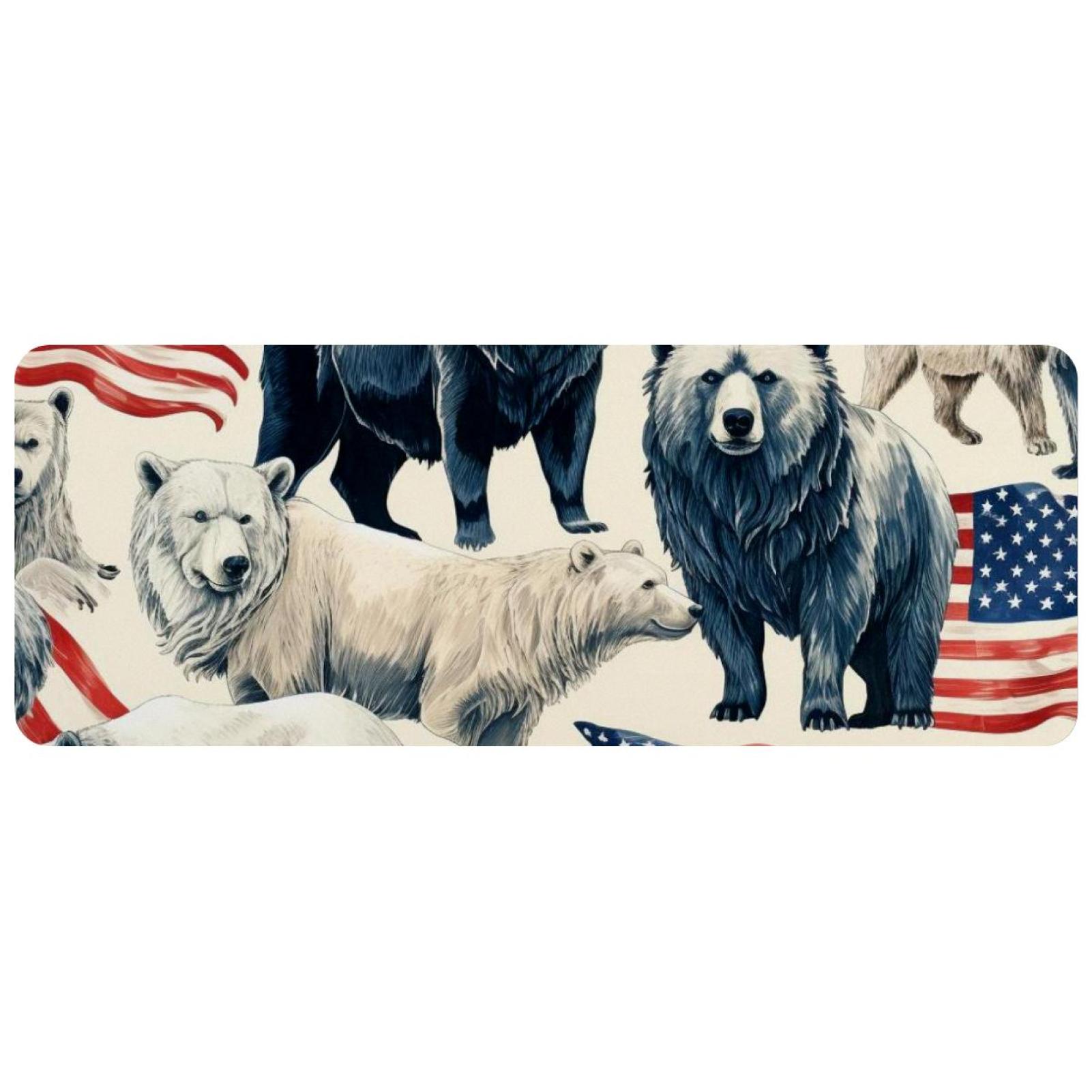 Large Mouse Pad, Desk Mat for Desktop Gaming Desk Pad, Cute American ...