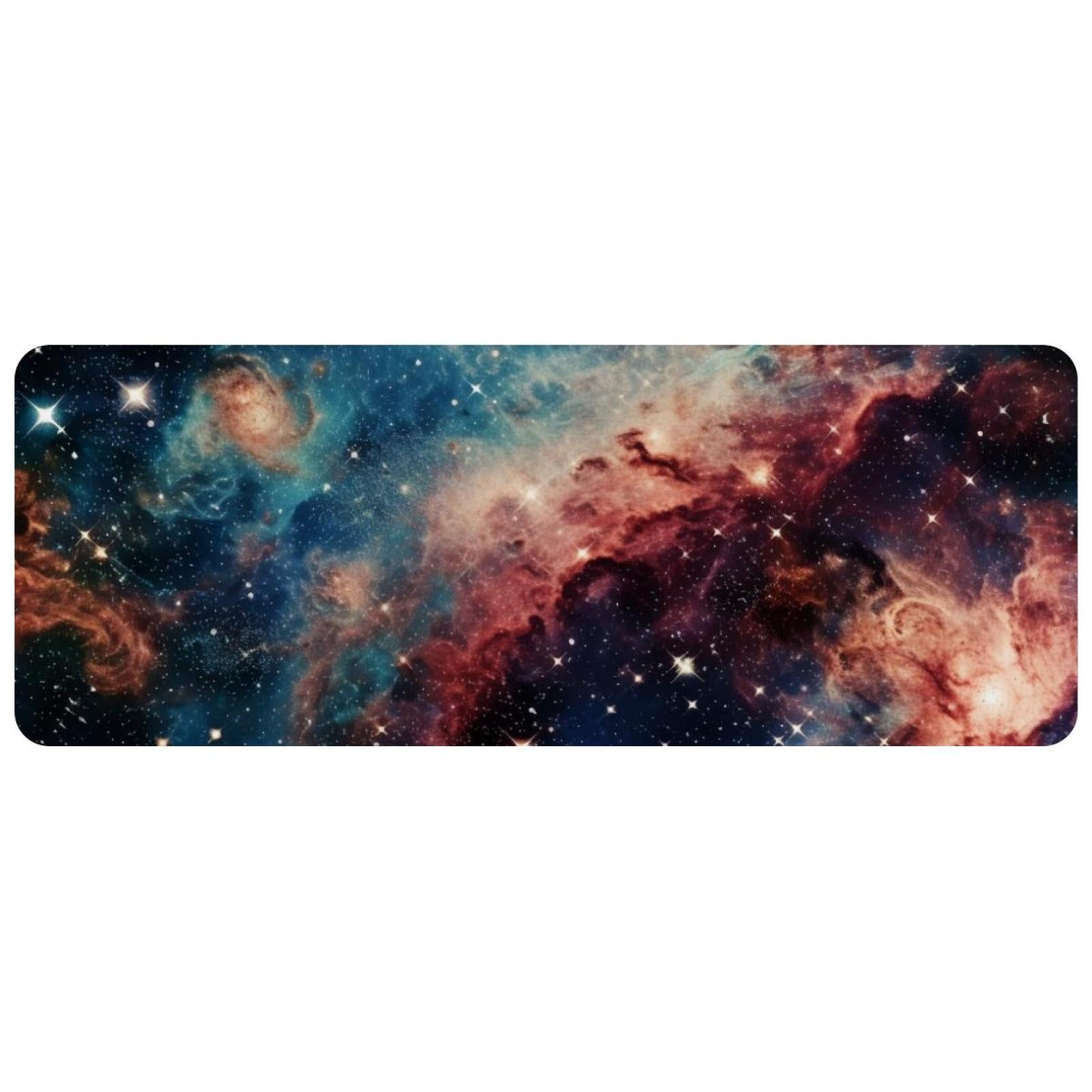 Large Mouse Pad, Desk Mat for Desktop Gaming Desk Pad, Galaxy Planet ...
