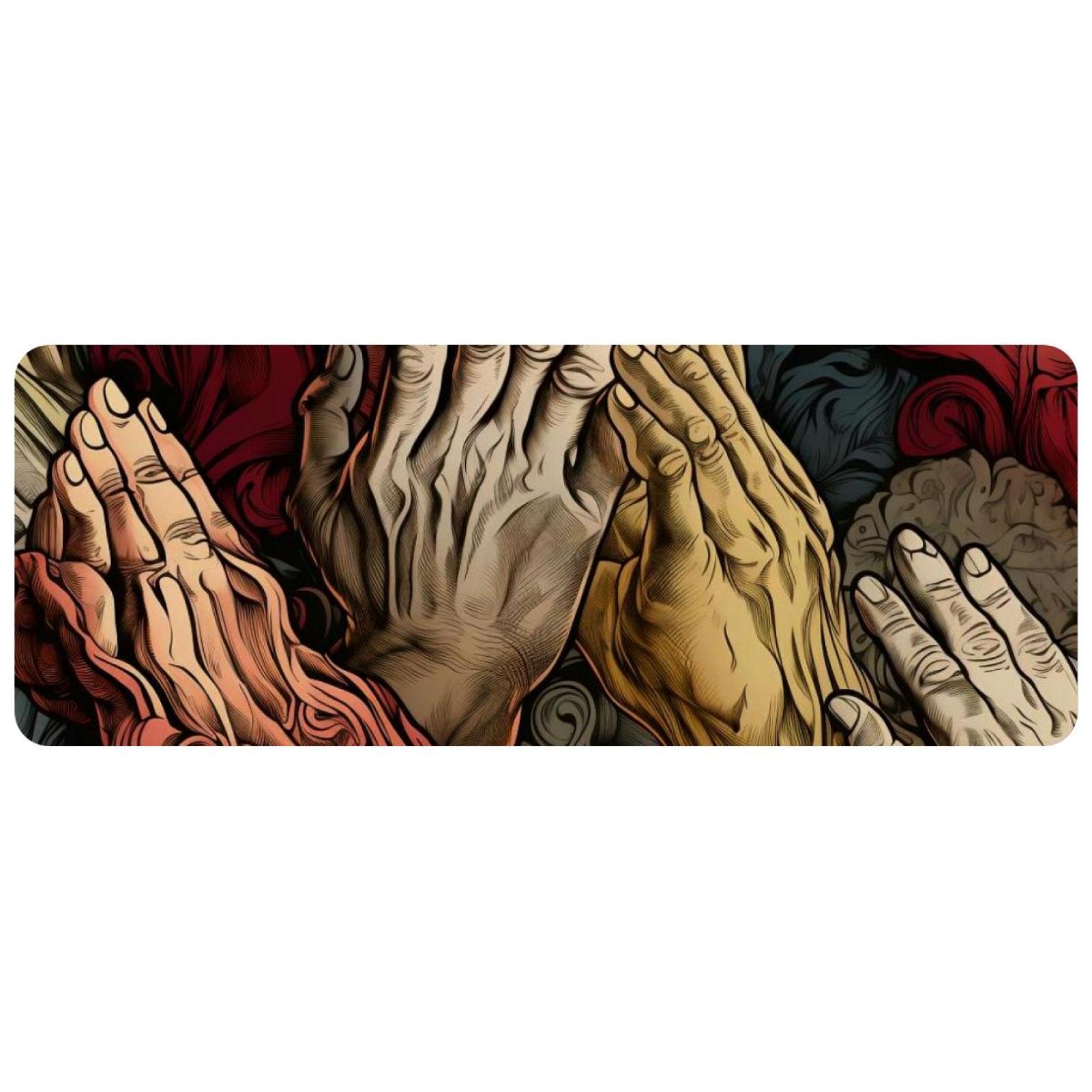 Large Mouse Pad, Desk Mat for Desktop Gaming Desk Pad, Thick Praying ...