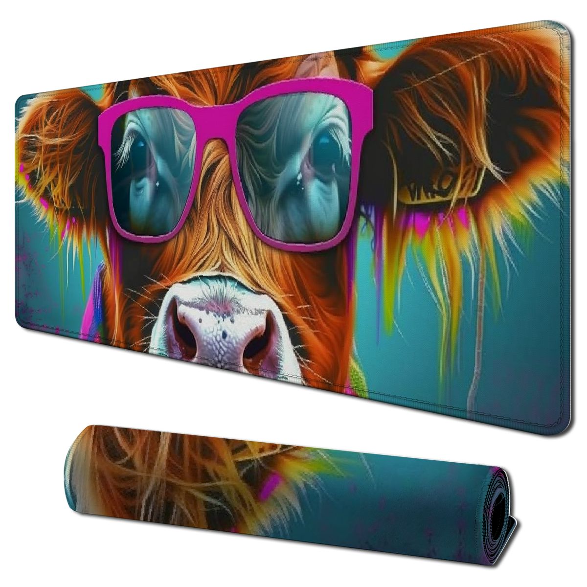 Large Mouse Pad Gaming Funny Cool Desk Mat Big Mousepad Extended ...