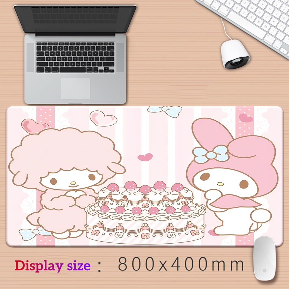 Large Mousepad XXL Sanrio My Melody Mouse Pad Keyboard Gaming ...
