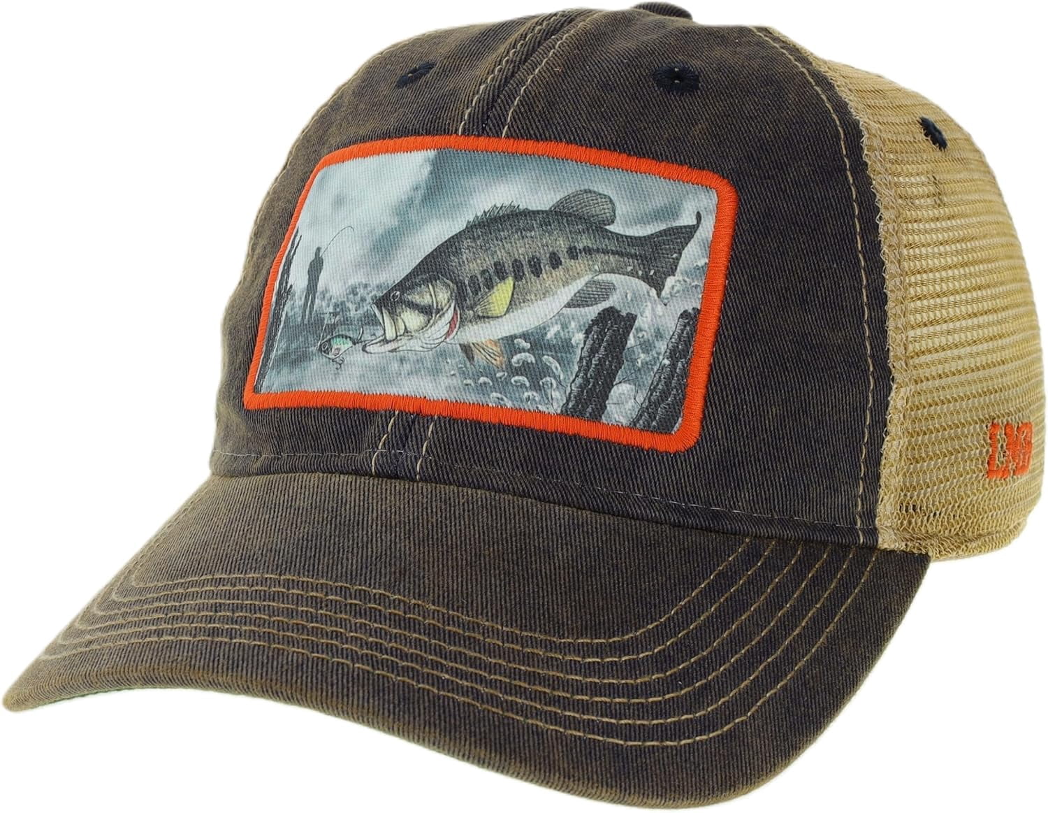 Large Mouth Bass Trucker Hat - Legacy Old Favorite Trucker - Walmart.com