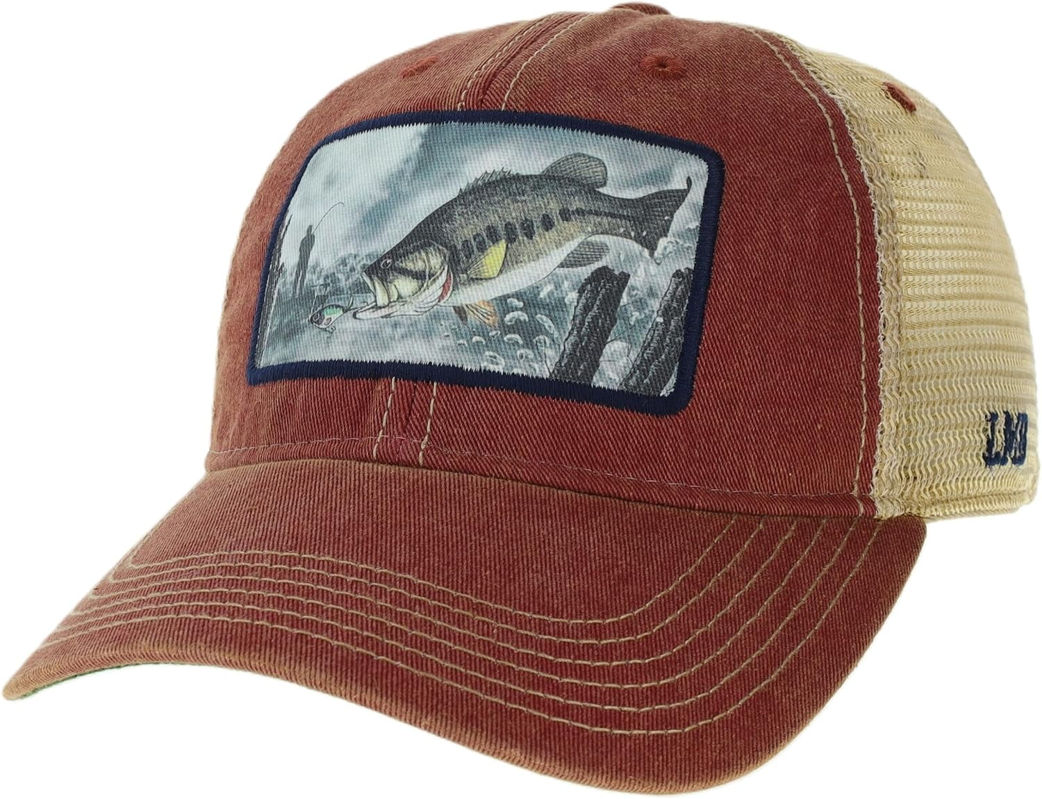 Large Mouth Bass Trucker Hat - Legacy Old Favorite Trucker - Walmart.com