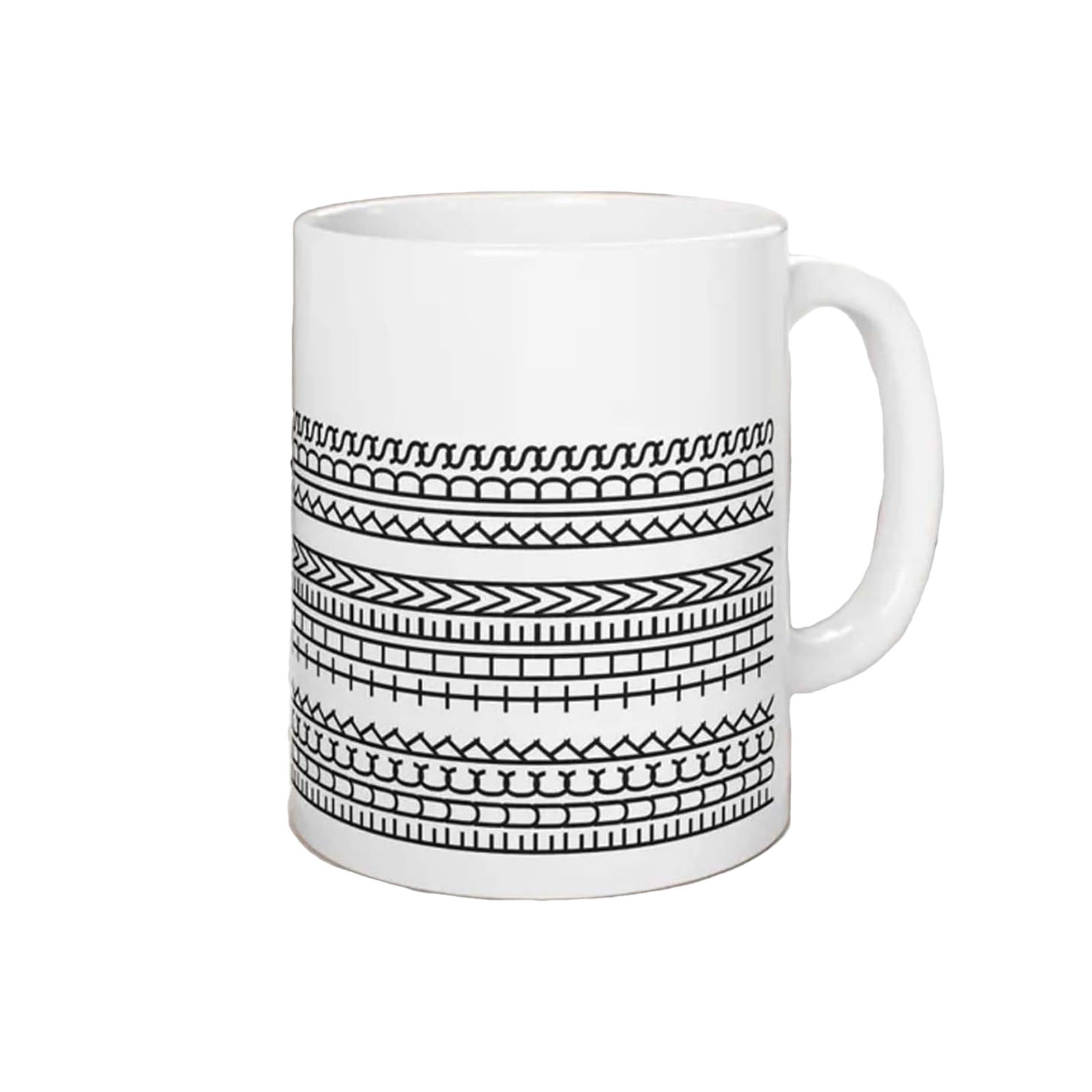 Large Mugs with Handle Set Clean Coffee Cups Double Wall Tumbler Glass ...