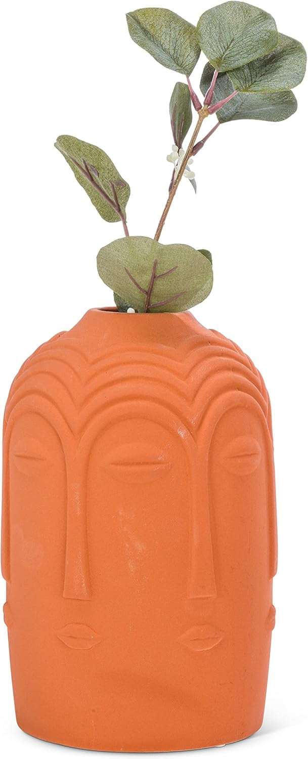 Large Multi Face Vase, Terracotta - Walmart.com
