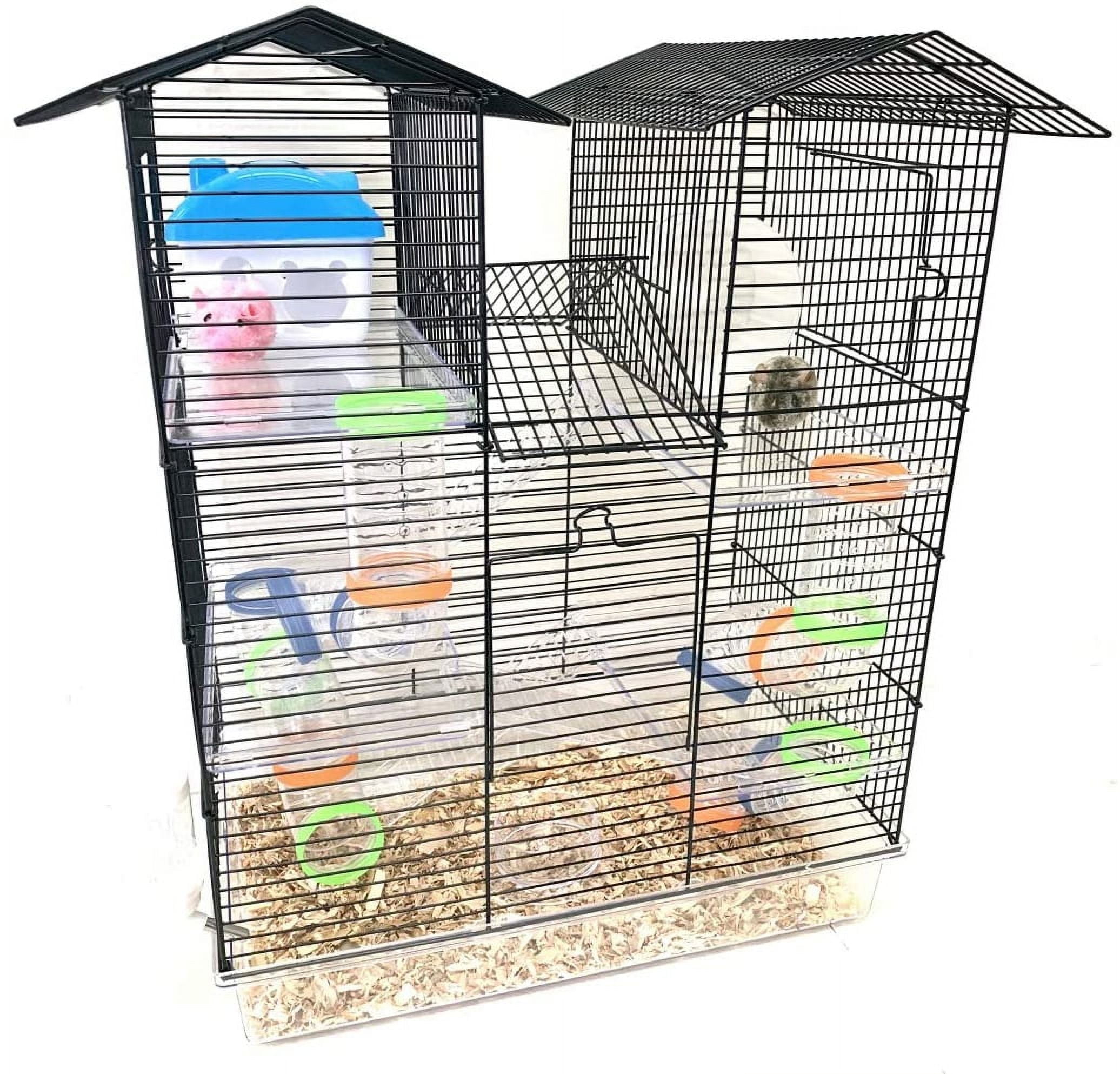 Walmart Large Twin Tower Mansion for Hamster, Mouse, Gerbil with ...