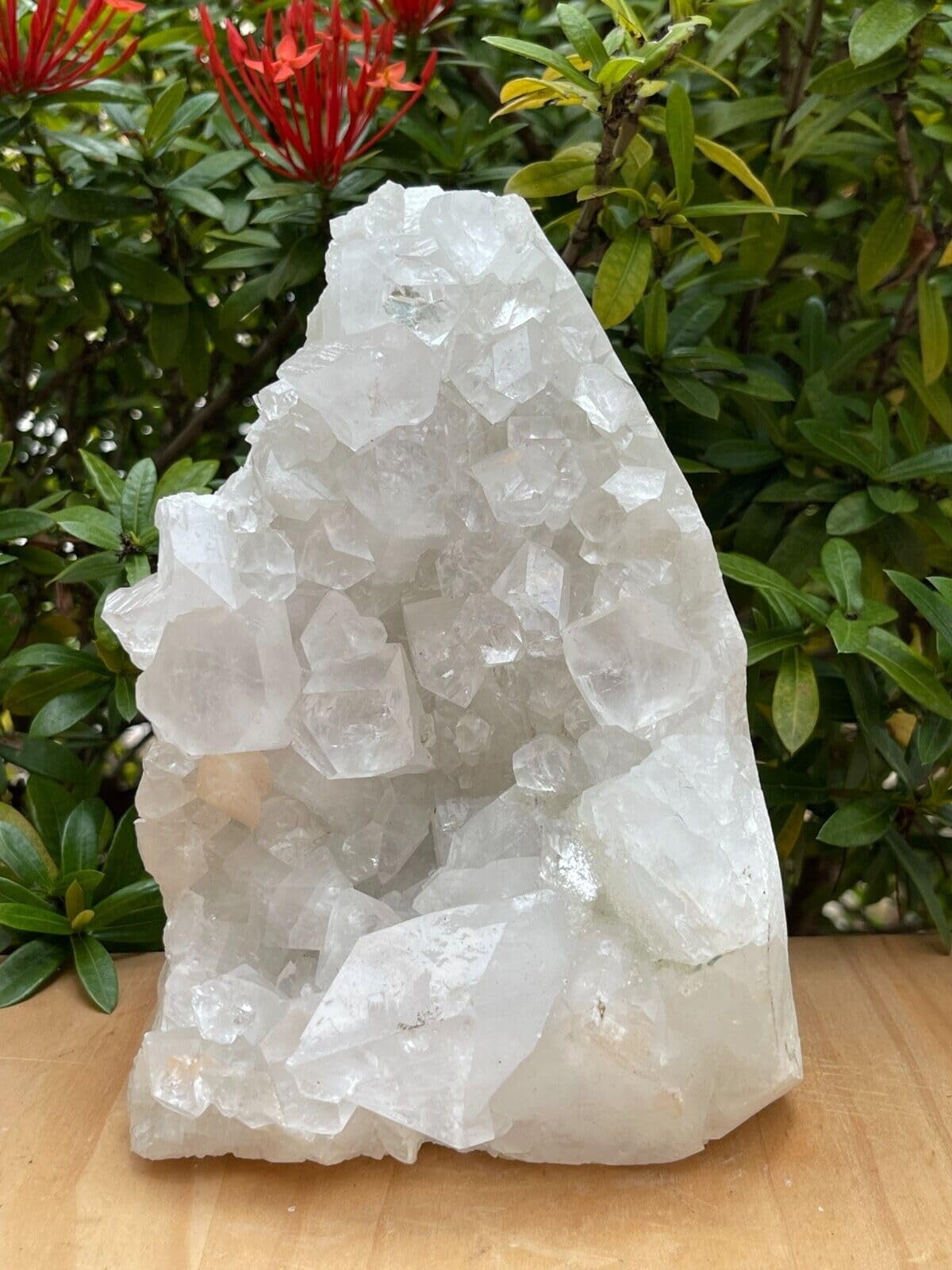 Large Natural Apophyllite Cluster - Free-Standing Apophyllite Specimen ...