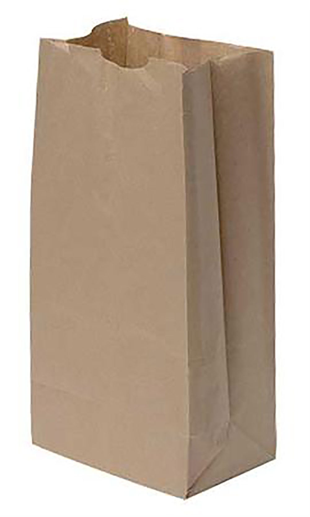 Large Natural Paper Bags - Case of 1,000 - Walmart.com