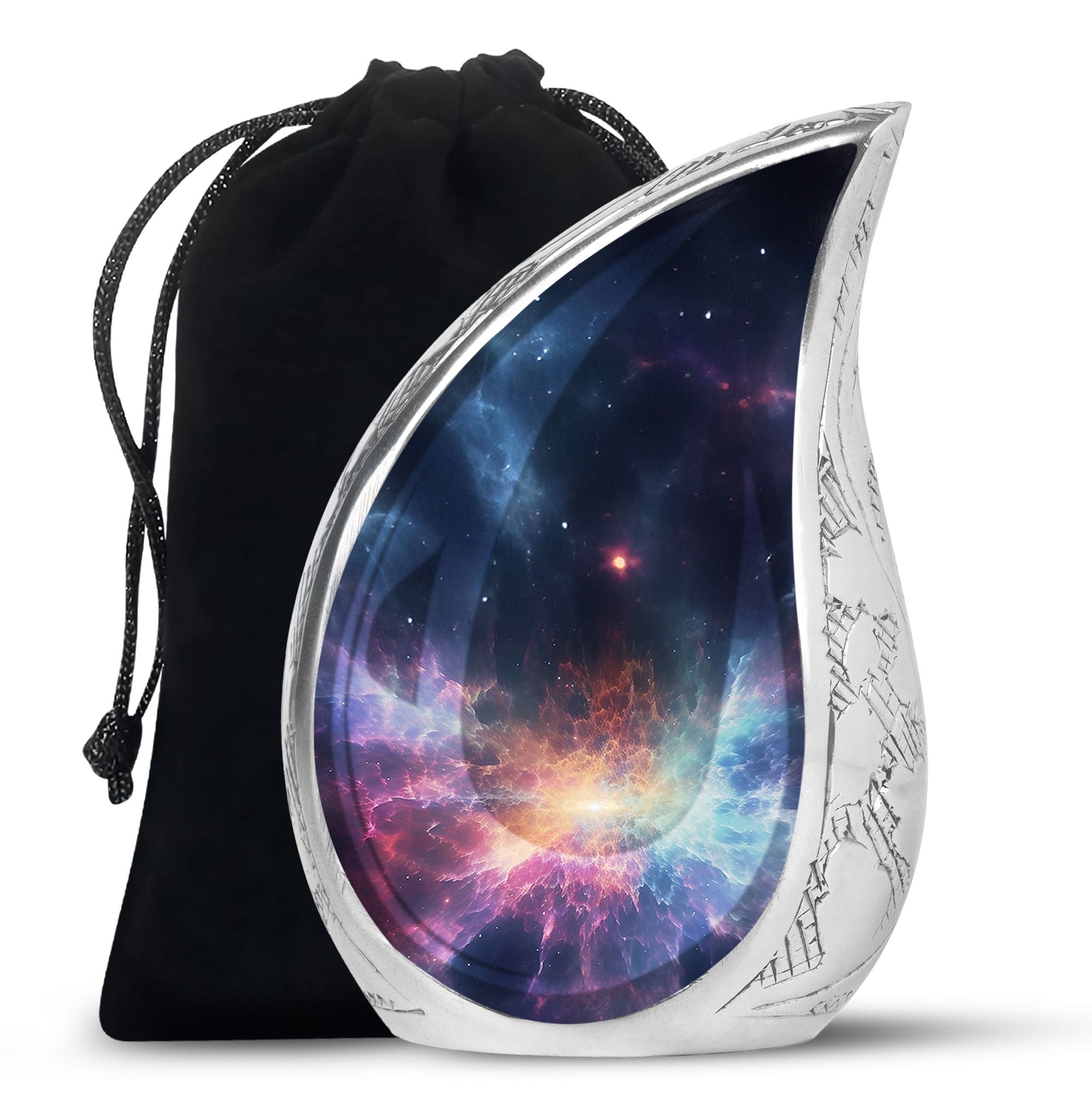 Large Nebula Galaxy Urn, Cremation Urn Human Ashes, Memorial Urns for ...