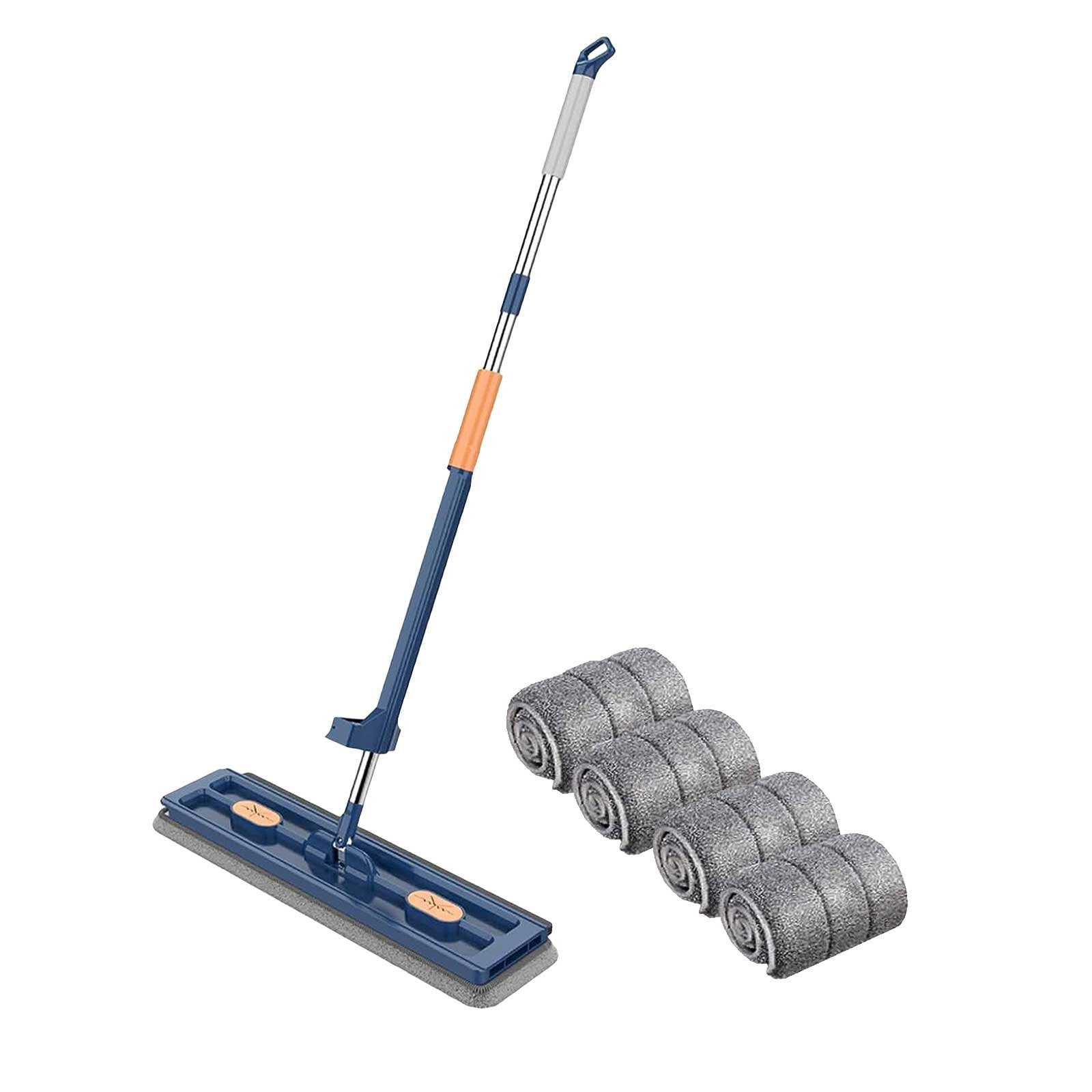 Large New/Style Flat Mop 360° Rotating Magices Self Wringing Flat Mop ...