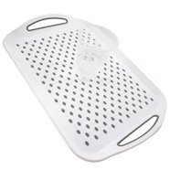 Extra Deep Lap Tray – Large Food Meal Serving Tray with Easy Grip ...