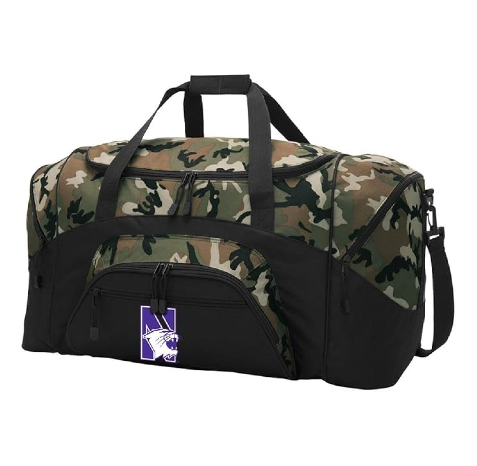 Large Northwestern University Duffle Bag or Wildcats Suitcase Luggage ...