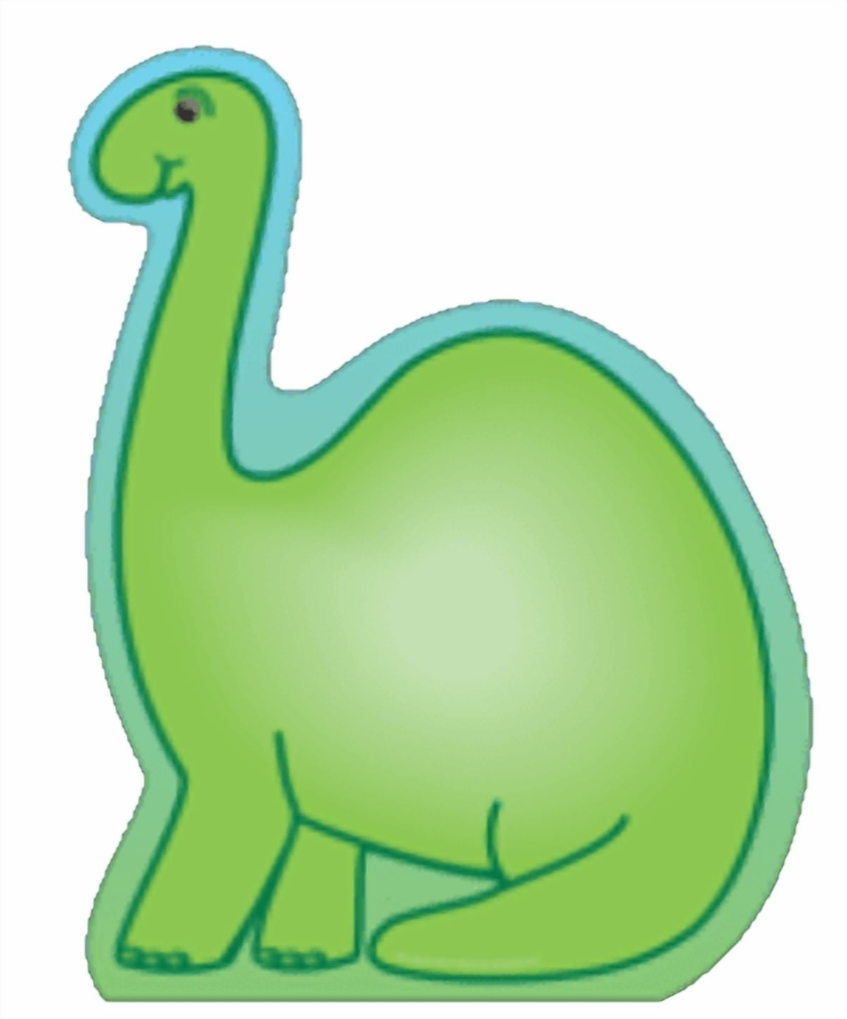 SHAPES ETC. Large Notepad - Dinosaur - Walmart.com