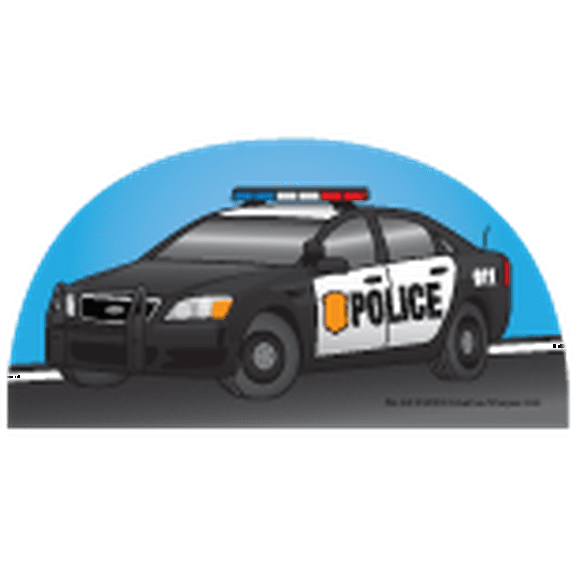 Large Notepad - Police Car - Walmart.com