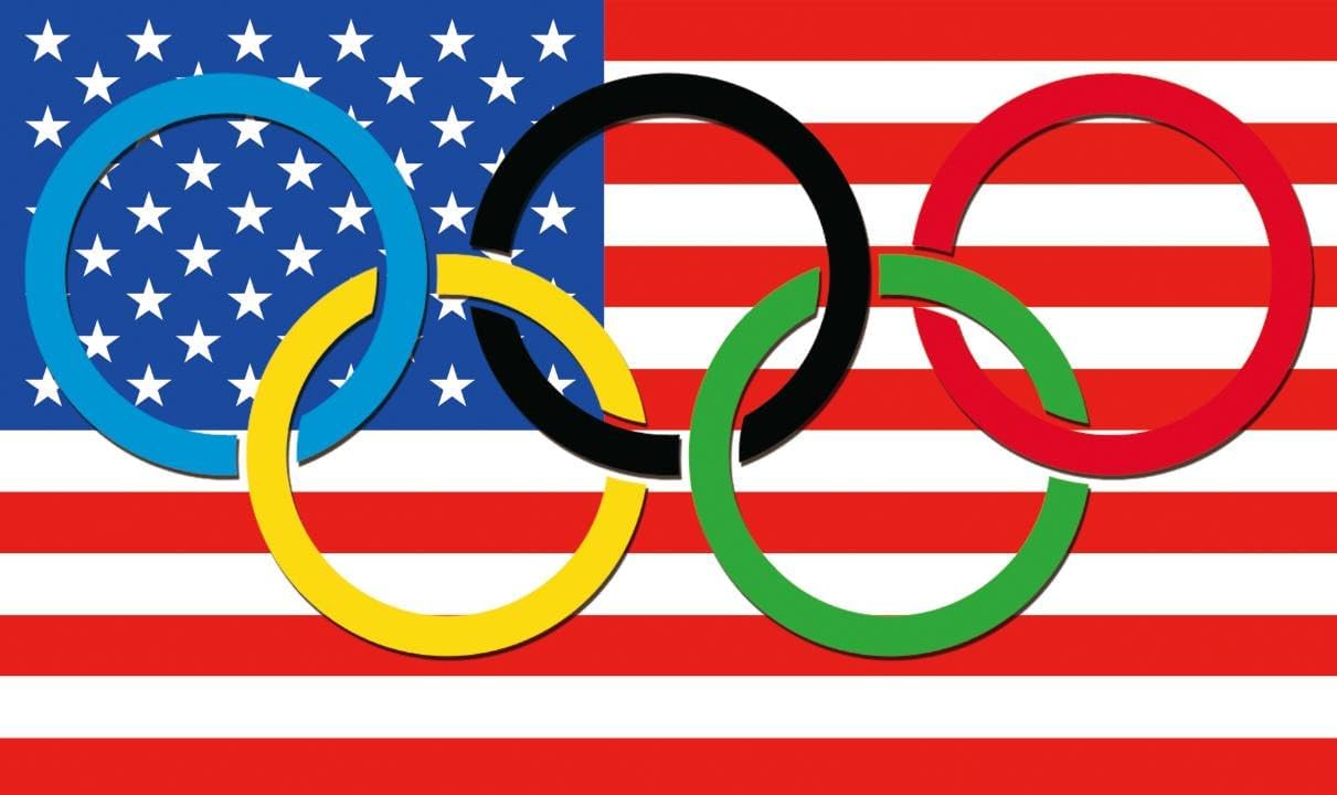 Large Olympic Sport Decoration Banner Olympic Rings International ...