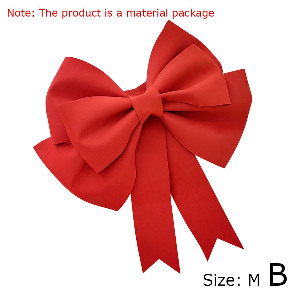 Large Outdoor Bow Wreath Bow for Christmas Tr Topper,Christmas Bows ...