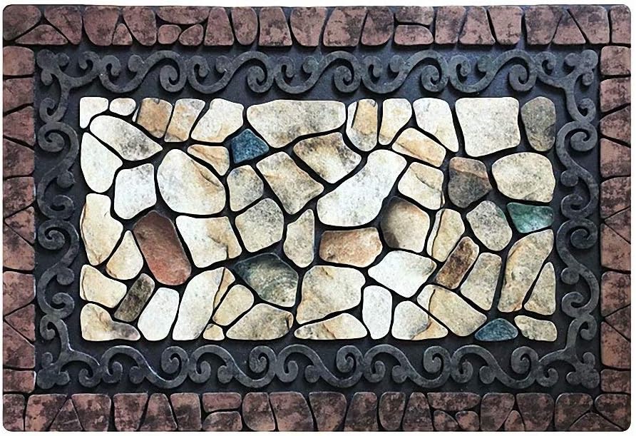 Large Outdoor Doormat Stone Non Slip Front Entrance Door Mat Rug ...