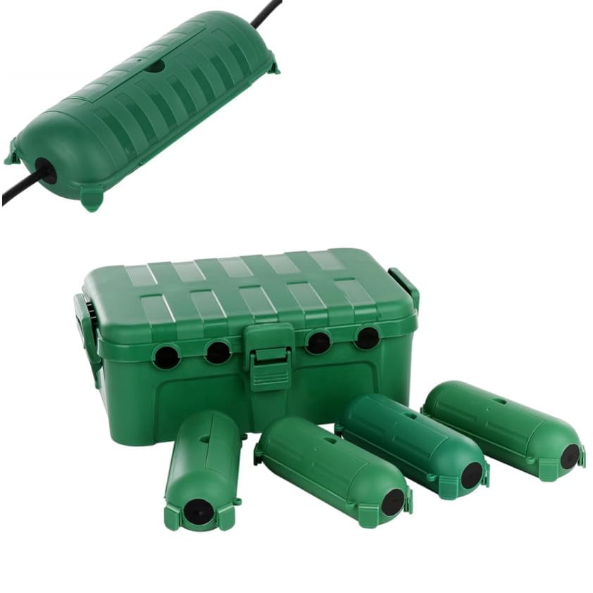 Large Outdoor Electrical Box, IP54 Waterproof Electrical Connection Box, 5 Pack Outdoor ...