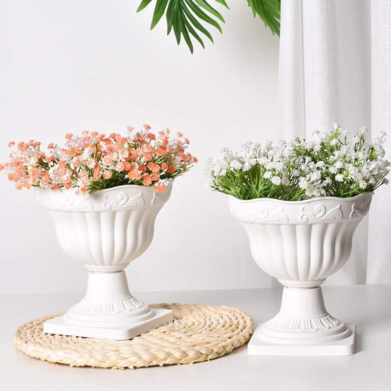 Large Outdoor Planter Roman Column Flower Pot Planting Pots Balcony ...