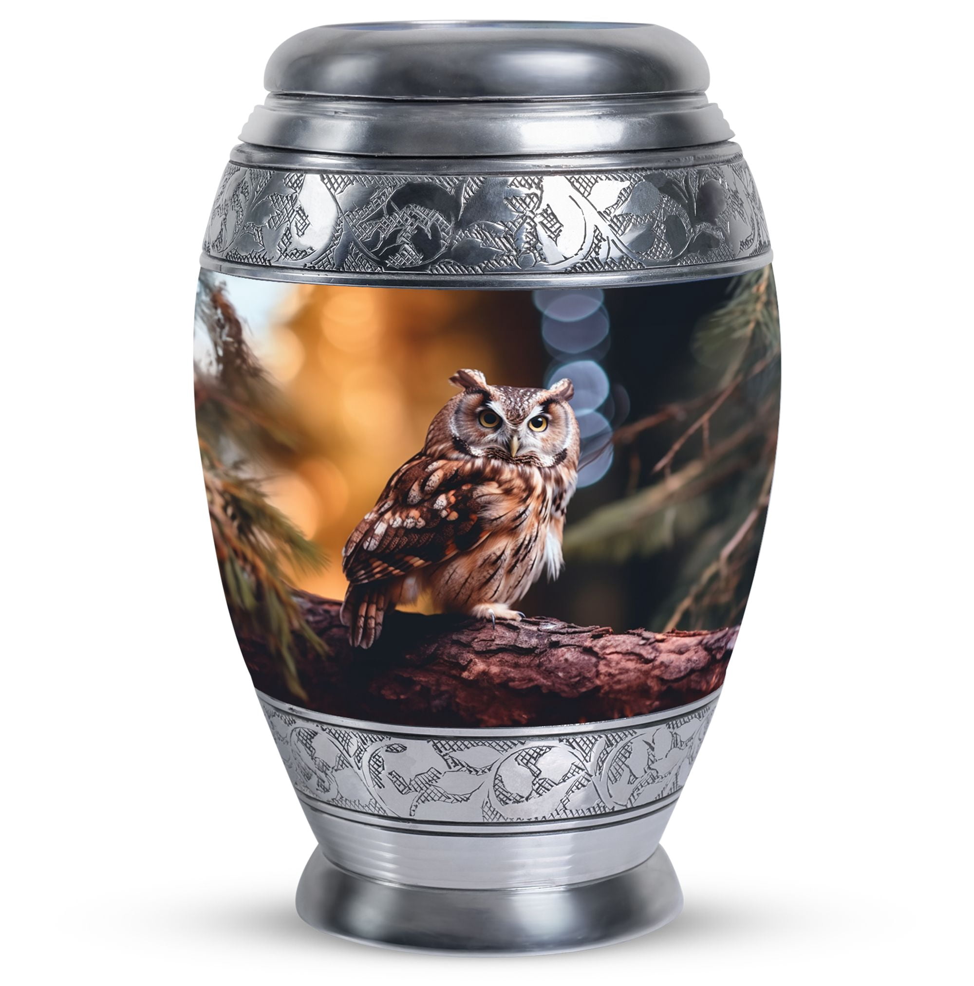 Large Owl Drop Urns For Ashes, Urn For Ashes Adult Male, Funeral ...