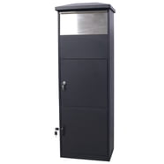 VORVIL Galvanized Steel Home Parcel Box, Package Drop Box, Extra Large ...