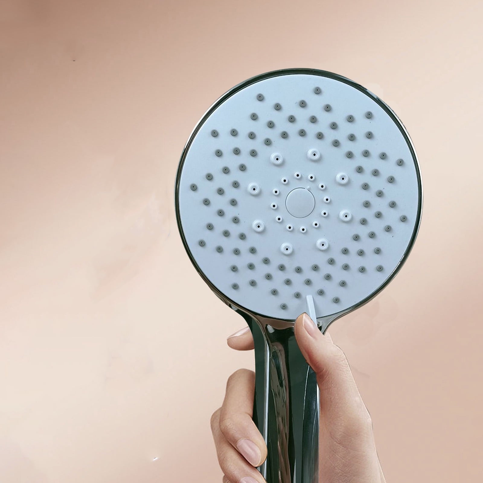 Mouliraty Large Panel Shower Head - High-Pressure Handheld Showerhead ...