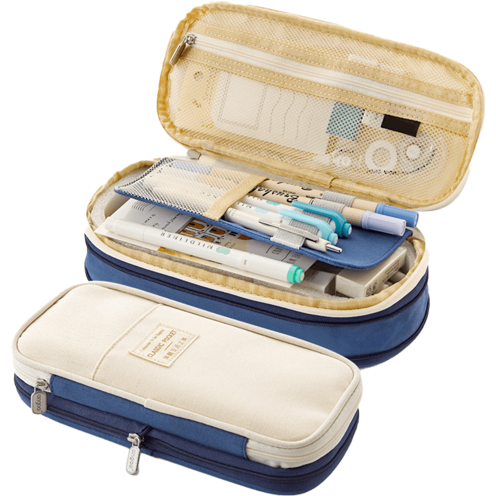 Large Pencil Case Pencil Pouch Can Expand Pencil Bag Big Capacity ...