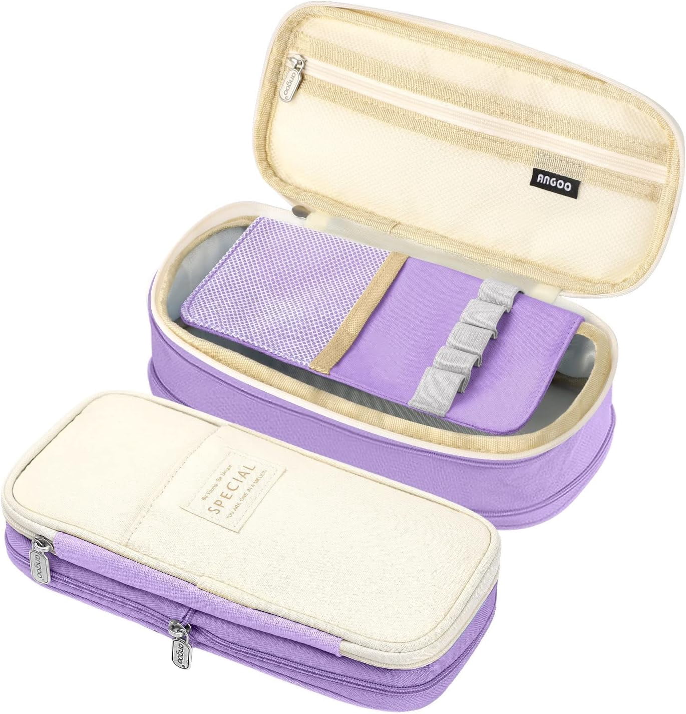 Large Pencil Case Pencil Pouch Can Expand Pencil Bag, Pencil Bag Large ...