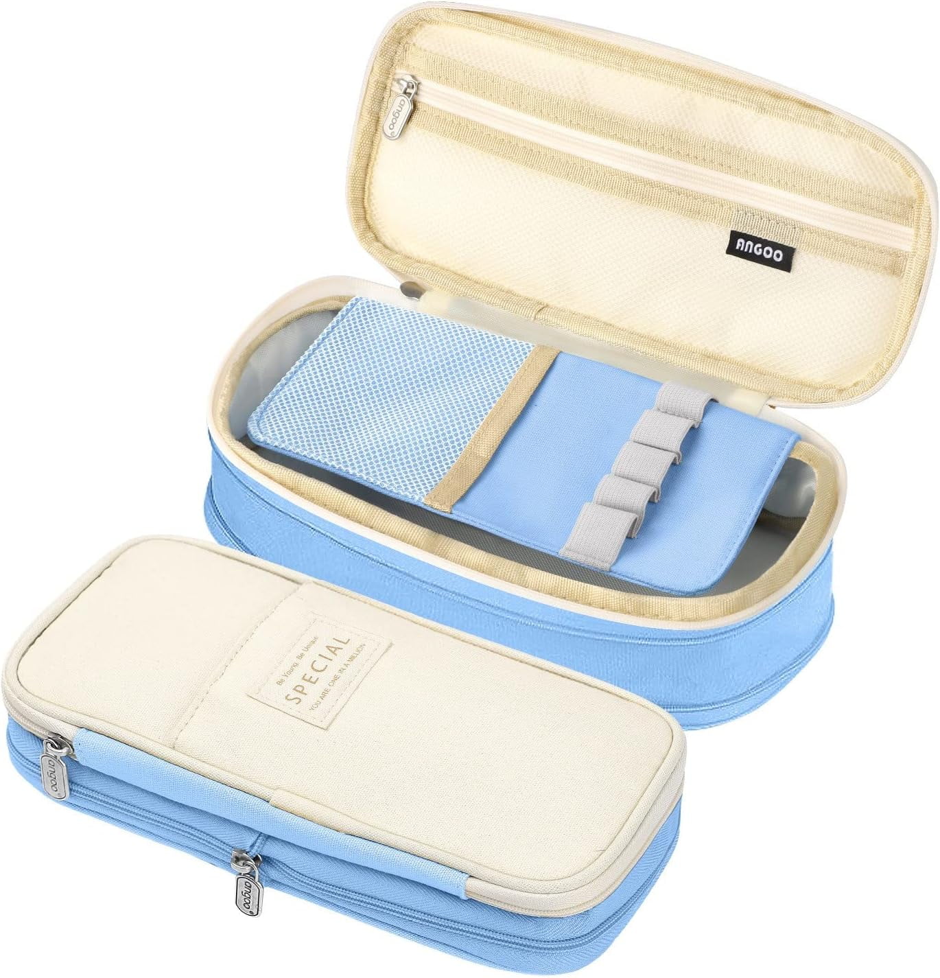 Large Pencil Case Pencil Pouch Can Expand Pencil Bag, Pencil Bag Large ...