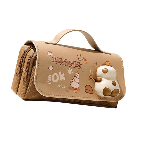 Large Pencil Case Zippered Pencil Pouches Portable Pen Organizers ...