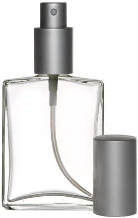 Large Perfume Atomizer Empty Refillable Glass Bottle Matte Silver ...